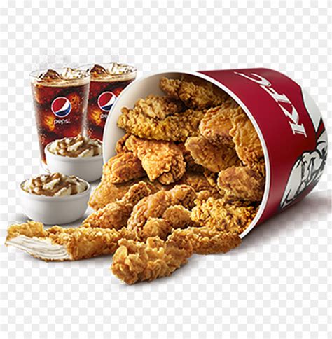 Kfc Mega Chicken Bucket Png Toppng