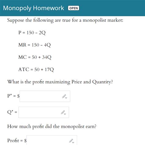 Solved Suppose The Following Are True For A Monopolist Chegg
