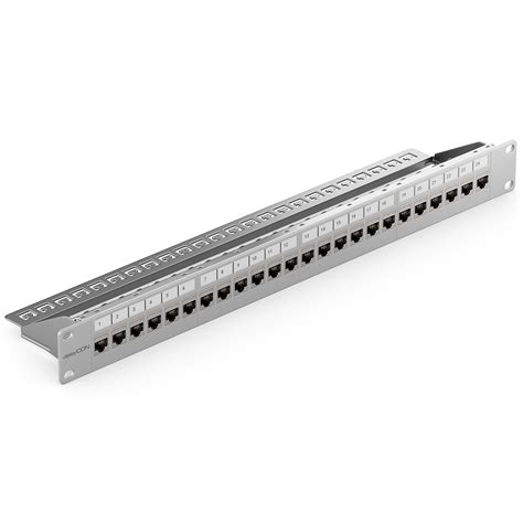 DeleyCON Port Patchpanel Set Patchfeld Modular HE Zoll Rackeinbau X Keystone Module