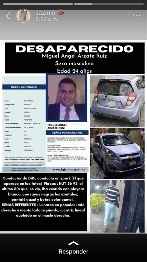 Miguel Ángel Conductor De Didi Reportado Como Desaparecido Fue