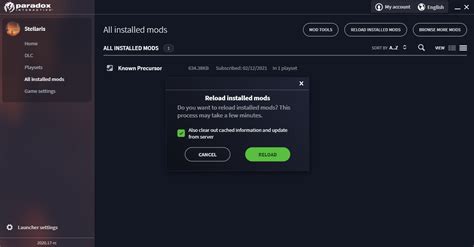 Paradox Launcher Has Lost Steam Mods Paradox Interactive Forums