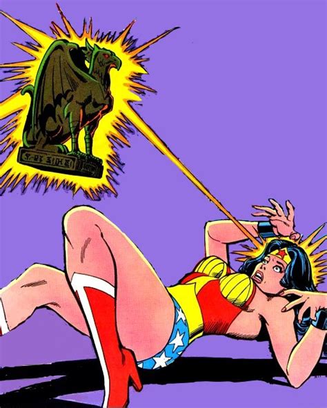 Wonder Woman Gets Zapped By A Statue By Bartman72 On Deviantart