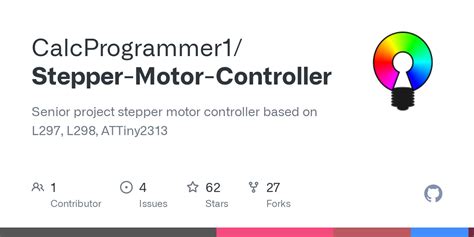 GitHub CalcProgrammer Stepper Motor Controller Senior Project Stepper Motor Controller Based