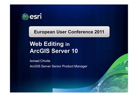Web Editing In Arcgis Server Pdf