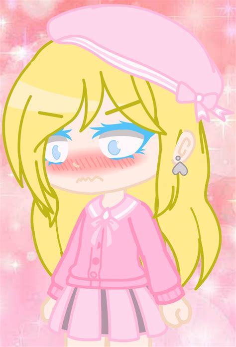 Amelia Blushing Gacha Club By Arwenthecutewolfgirl On Deviantart