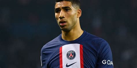Achraf Hakimi Le Joueur Du Paris Saint Germain Visé Par Une Enquête