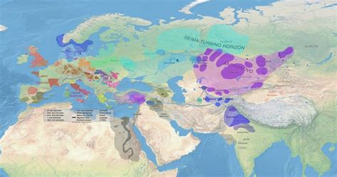 Bronze Bronze Age Historical Maps Map