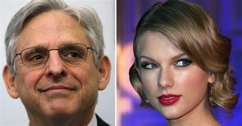 White House Adviser Merrick Garland Is Reasonably Into Taylor Swift