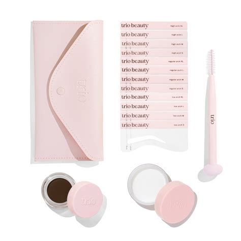 Complete Brow Trio® Set Eyebrow Stencil Kit Trio Beauty