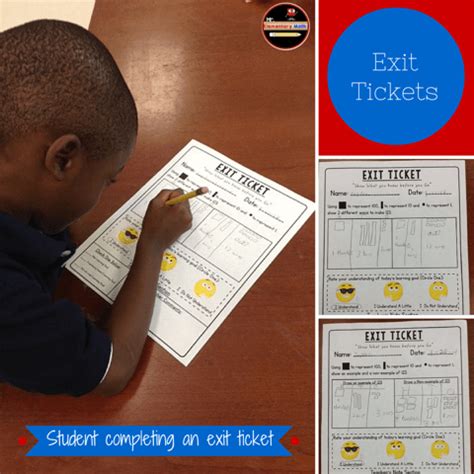 Checking For Understanding With Exit Tickets