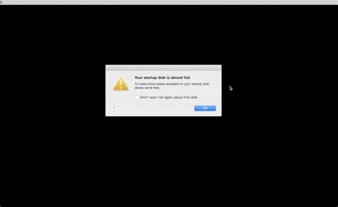 How To Fix Startup Disk Is Full Error On Your Mac