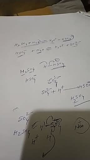 Dibasic Acids Ionise In Two Steps As Shown Below 1 H2 So4 H2 O⇌h3 O