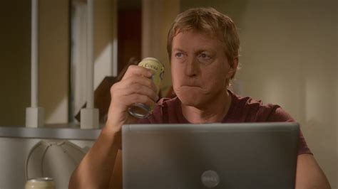 Coors Banquet Beer Of William Zabka As Johnny Lawrence In Cobra Kai