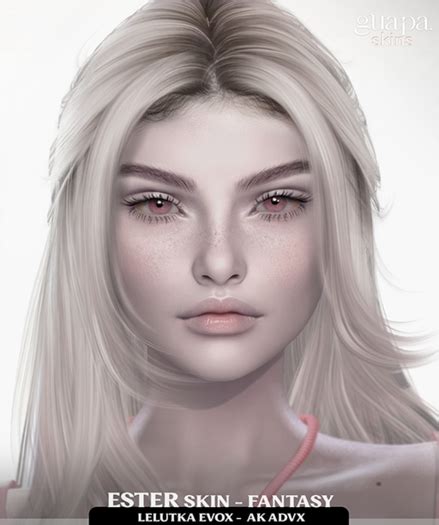Second Life Marketplace Guapa Ester Skin Lelutka Evox Dark Elf