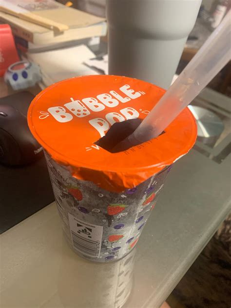 德國食物分享 偽珍奶 Rewe前一陣子出的Bubble Pop 我覺得德國對台灣Bubble Tea的Bubble是不是有什麼誤會 這個