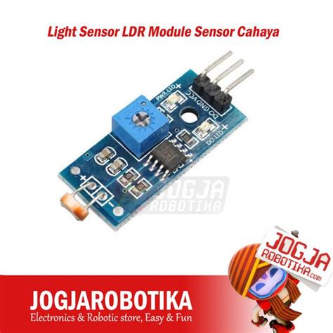 Jual Light Sensor Ldr Module Sensor Cahaya Modul Sensor Deteksi Cahaya