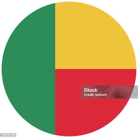 베냉 국기입니다 버튼 플래그 아이콘입니다 표준 색상 둥근 버튼 아이콘입니다 원 아이콘입니다 컴퓨터 일러스트레이션 디지털 일러스트레이션 벡터 일러스트 레이 션입니다 0명에