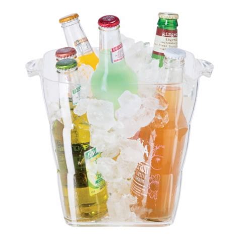 Oggi® Square Ice Bucket Clear 1 Ct Dillons Food Stores