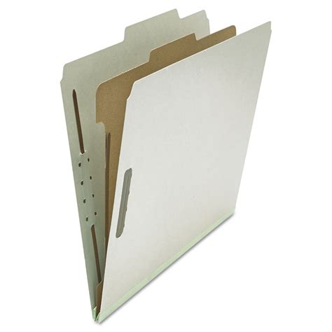 Partition Folder Letter 1 Division 4 Fastenersgray 20box