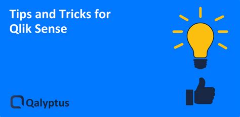 9 Tips And Tricks For Qlik Sense Qalyptus Blog