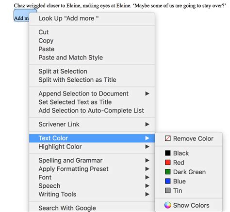 Footnotes Messaging In Scrivener Scrivenervirgin