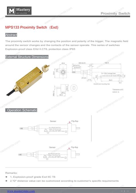 Magnetic Reed Switch Liquid Level Sensor Proximity Switch Inductive