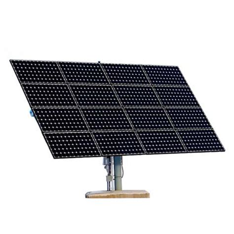 Kw Solar Panel System Sun Tracking Controller Dual Axis Solar Tracker