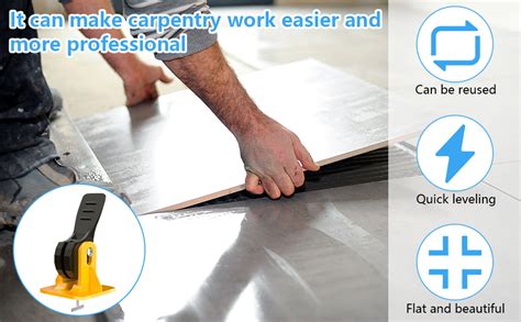 Yuanyuu 100pcs Tile Spacers Leveling System Set 100 Reusable Tile Levelers 50 Replaceable T