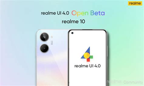 Android 13 Realme UI 4 0 Open Beta Program Open For Realme 10