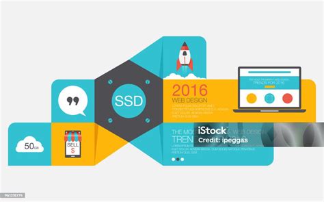 Spanduk Berdesain Datar Untuk Desain Grafis Dan Desain Web Vektor