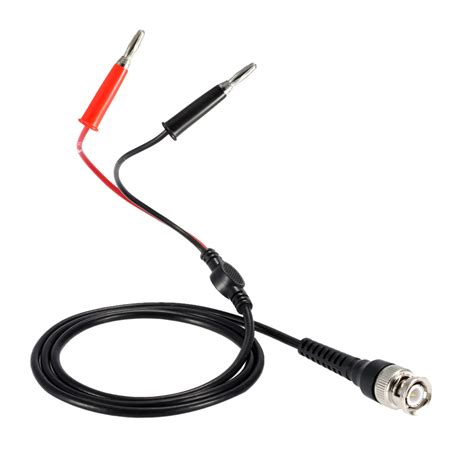 2pcs Test Lead Bnc To Dual Banana Plug Connector Test Leads Probe
