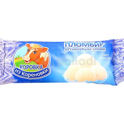Мороженое Коровка из Кореновки 1кг пломбир 1/6 купить за 1 281 руб. с ...