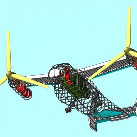 3d File V 22 Osprey Solid Assembly Plane 🛩️ ・3d Printer Design To