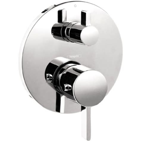 Hansgrohe S Thermostatic 2 Handle Shower Valve Trim Kit With Volume