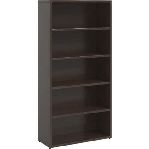 Lorell Bookcase 5 Shelf Prominence 34 Wx12 Dx69 H Espresso Pbk3469es 1 Kroger