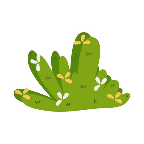 Premium Vector Illustration Of Bush For Decorate The Garden