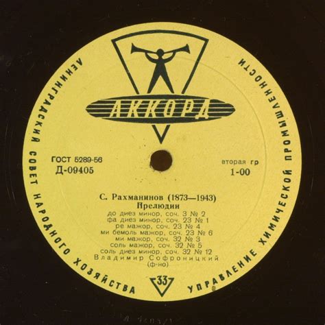 Владимир Софроницкий 1960th Mono Vinyl Rip — Back To Music