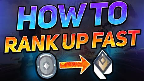 How To Rank Up Fast In Valorant Youtube