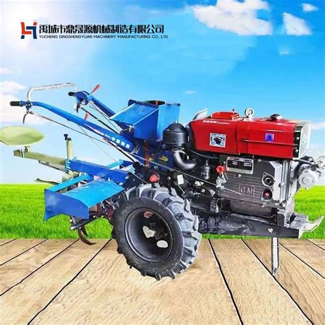 Factory Sale Two Wheel Hand Walking Tractor Mini 12hp Manual Tractor