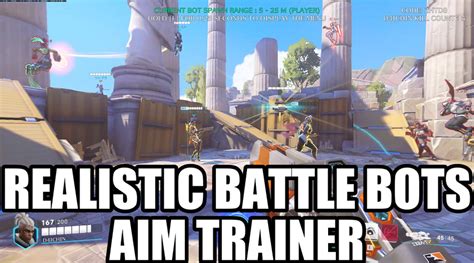 Realistic Battle Bots Aim Trainer Workshop Codes