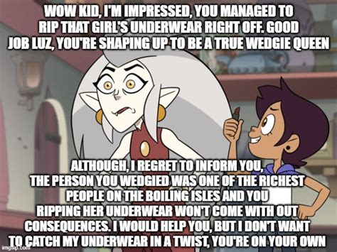 Eda And Luz Wedgie Caption 1 By Gdhfvryyi On Deviantart