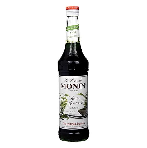 Grüner Matcha Tee Sirup 700 Ml Bos Food Onlineshop