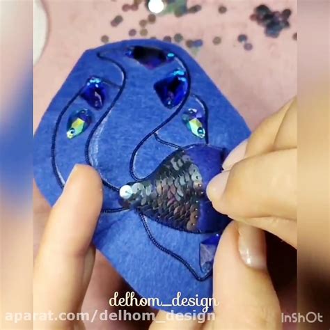 پولک دوزی ماهی