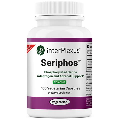 Seriphos Adrenal Support Phosphorylated Serine Original Formula