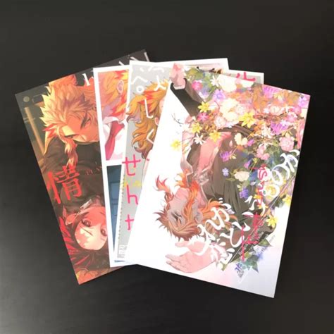 New Yaoi Demon Slayer Rengoku Tanjiro Doujinshi Rentan Kyojuro Kamado