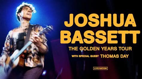 Joshua Bassett Announces ‘the Golden Years Tour Ticketnews