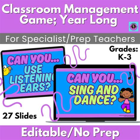 Editable Slide Deck Back To School Classroom Management Tpt