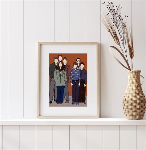 Freaks And Geeks Art Print Diseño De Pared Minimalista Arte Etsy