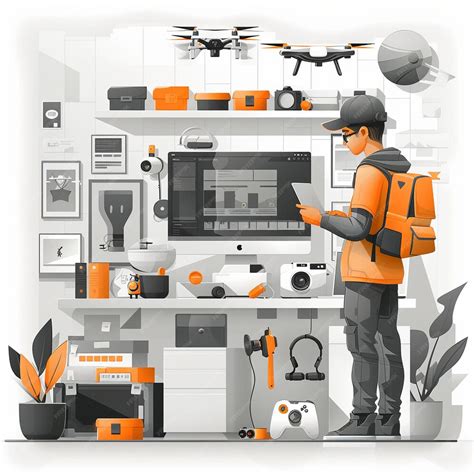 Cloud Computing Specialist Game Developer A Illustration Premium Ai