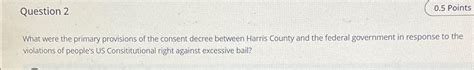 Solved Question 20 5 ﻿pointswhat Were The Primary Provisions